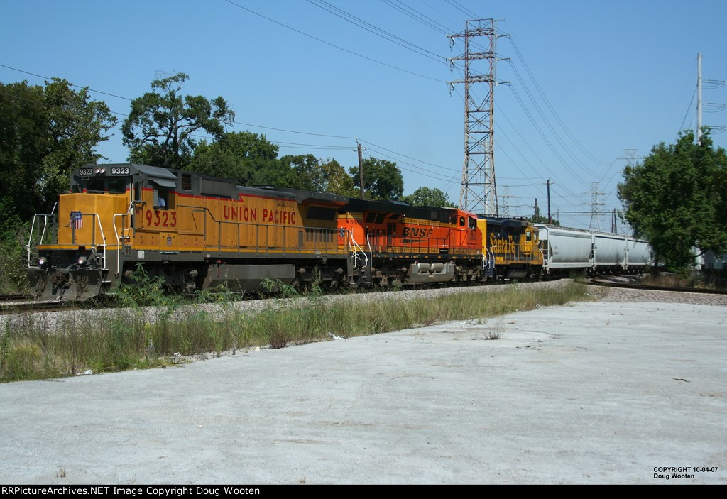 Southbound BNSF Manifest